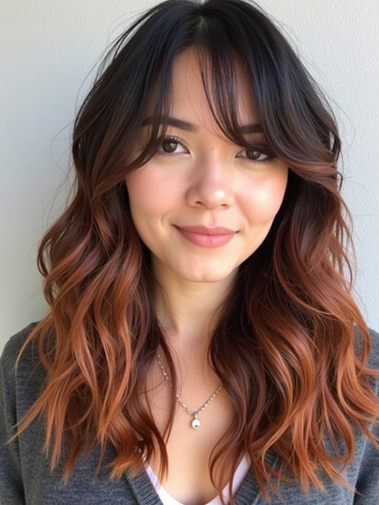 40 Edgy Copper Hair Color Ideas for Dark Skin: Inspiration & Trends ...